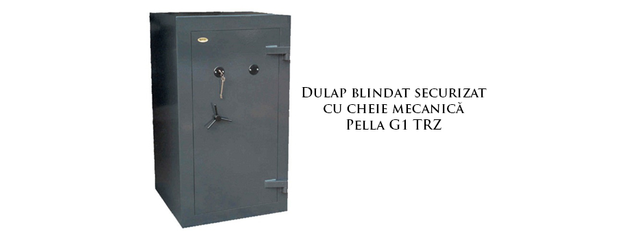 Dulap blindat cu cheie mecanică antifoc | Seifurile.ro