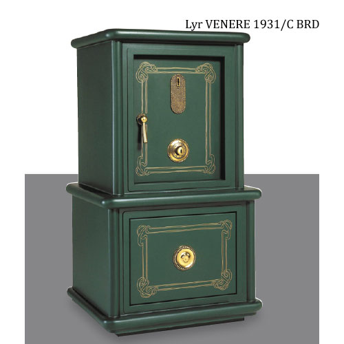 Seif documente vintage lemn design inedit | Seifurile.ro