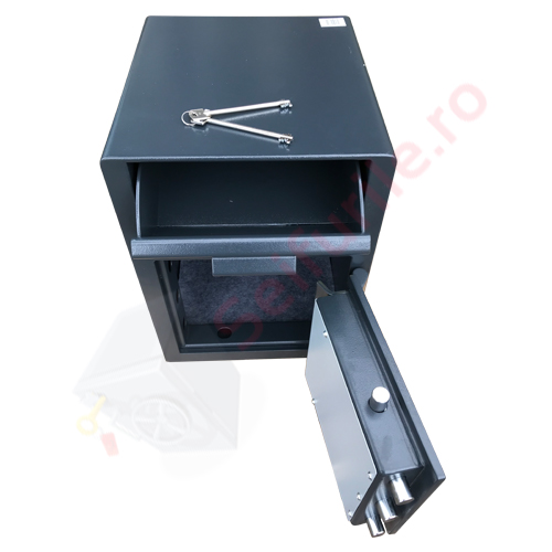 Casa de bani tip seif cu fanta Omega Deposit la pret promotional