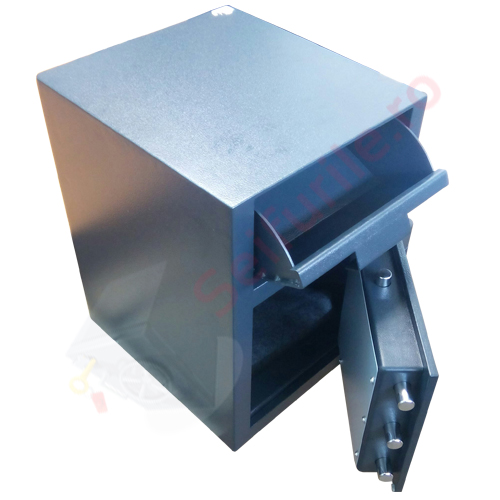 Casa de bani tip seif cu fanta Omega Deposit la pret promotional